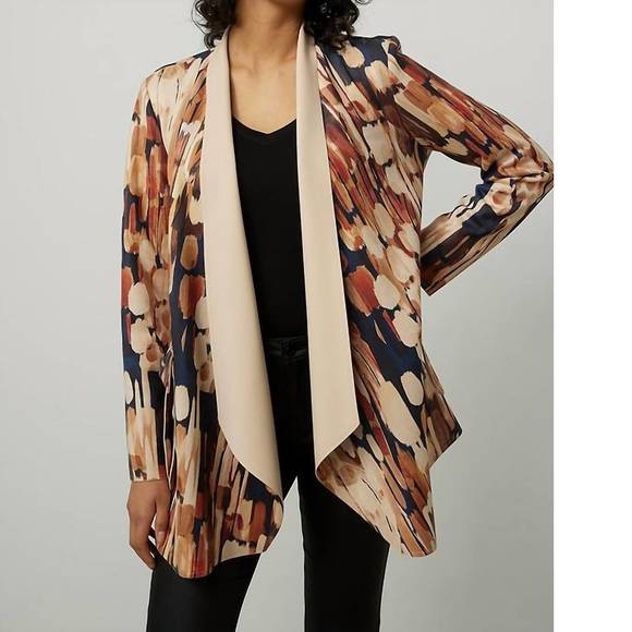 Joseph Ribkoff | Sweaters | Nwt Joseph Ribkoff Printed Cardigan In ...